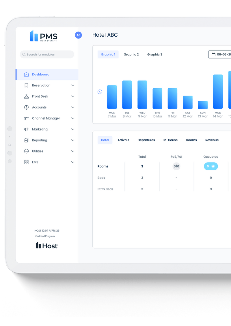 Property Management System | Host Hotel Systems